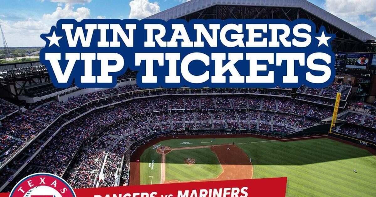 Win Rangers VIP Tickets | Jackpocket